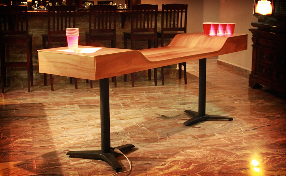 Custom Beer Pong Table Uncrate