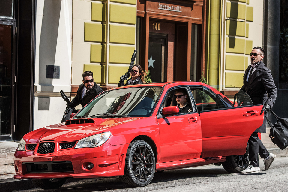 Subaru WRX de la película Baby Driver | Uncrate