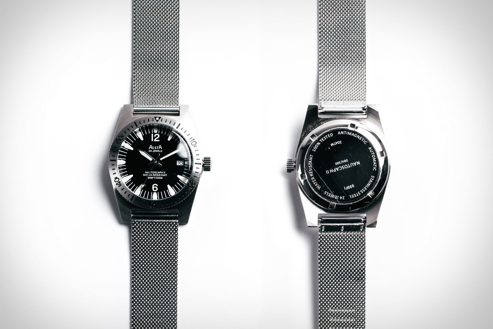 Alsta Nautoscaph II Jaws Watch | Uncrate