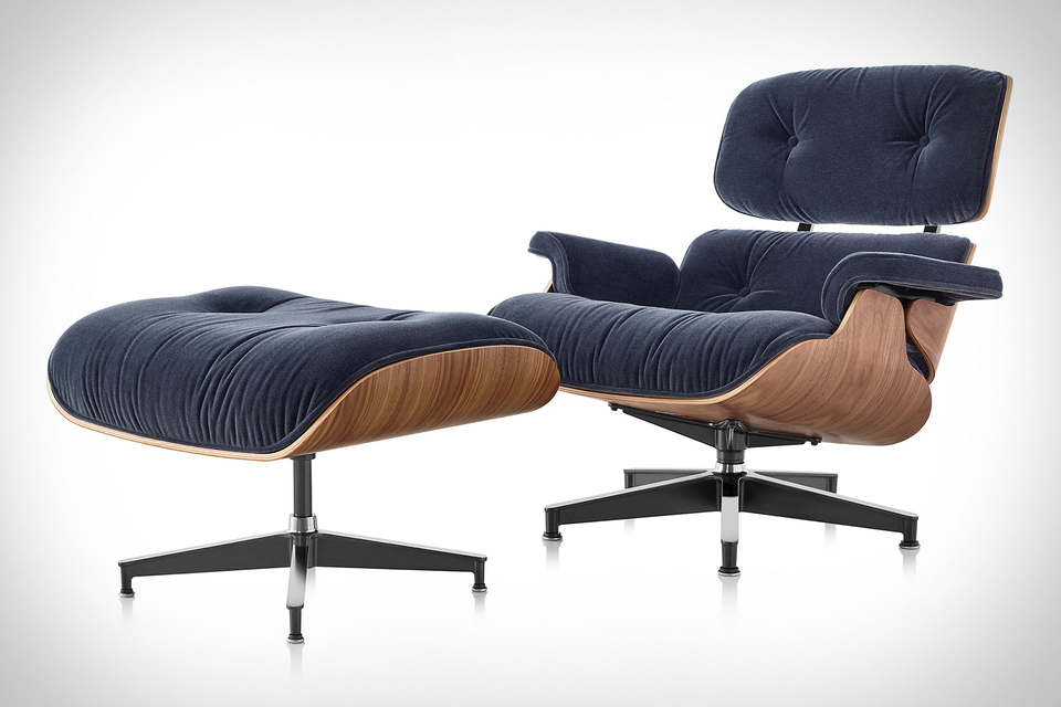Silla Lounge Eames Mohair Supreme | Uncrate