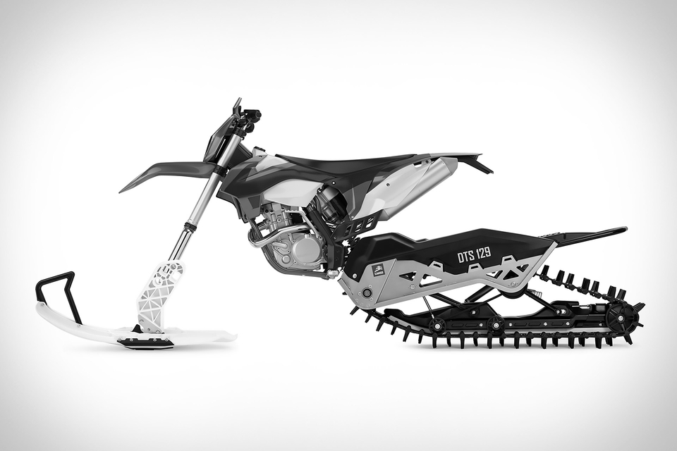 Camso DTS 129 Snow Bike Conversion Kit | Uncrate