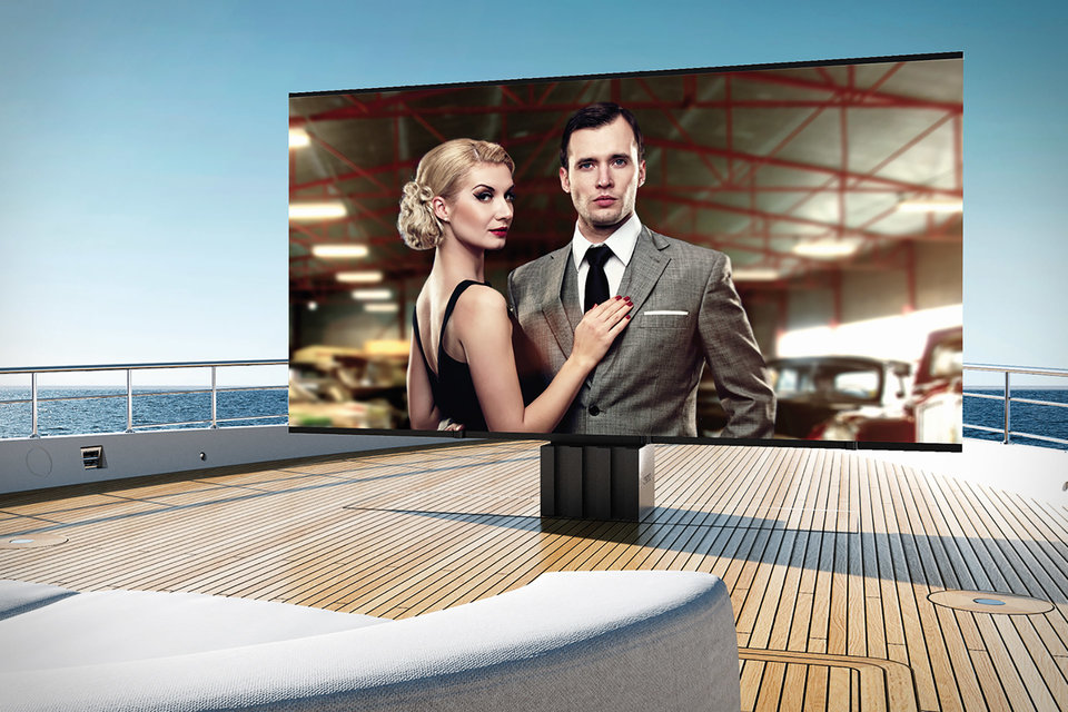 C SEED Supermarine Outdoor Yacht TV | Uncrate
