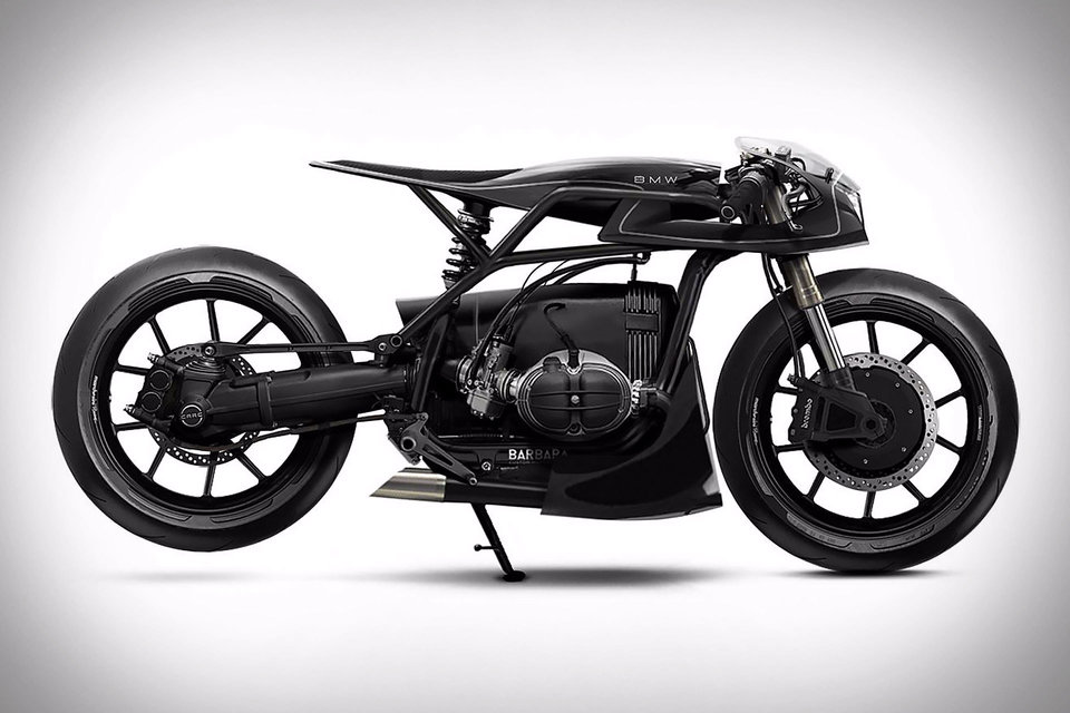 Barbara BMW R80 Black Mamba Motorcycle | Uncrate