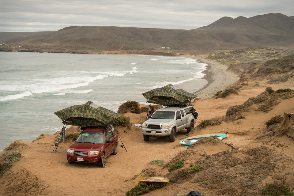 Yakima X Poler SkyRise Rooftop Tent | Uncrate