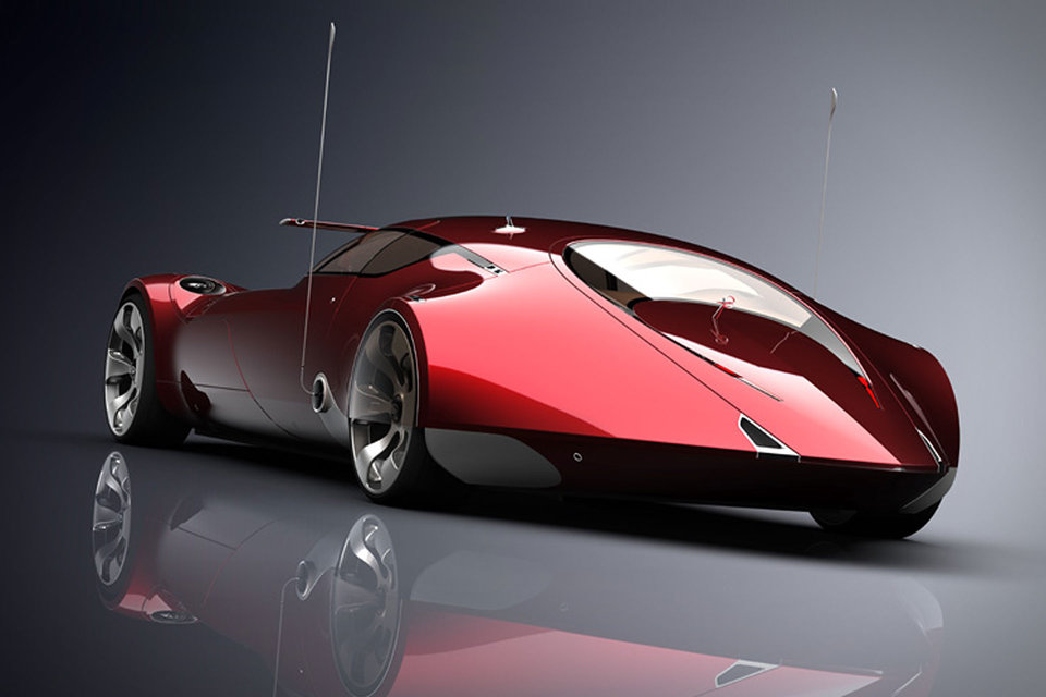 Cosmic Motors Galaxion Supercar Concept | Uncrate