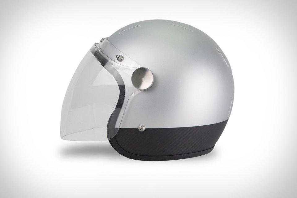 Veldt Copper Foil Motorcycle Helmet | Uncrate