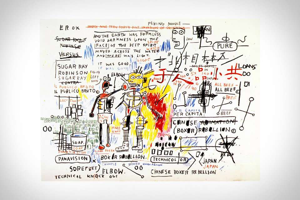 Jean-Michel Basquiat's Boxer Rebellion | Uncrate