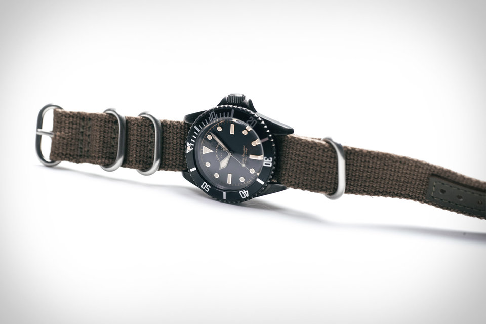 Military Webbing Watch Strap | Uncrate