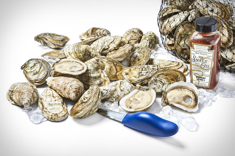 Kit de Bar Crudo de Ostras para Principiantes White | Uncrate