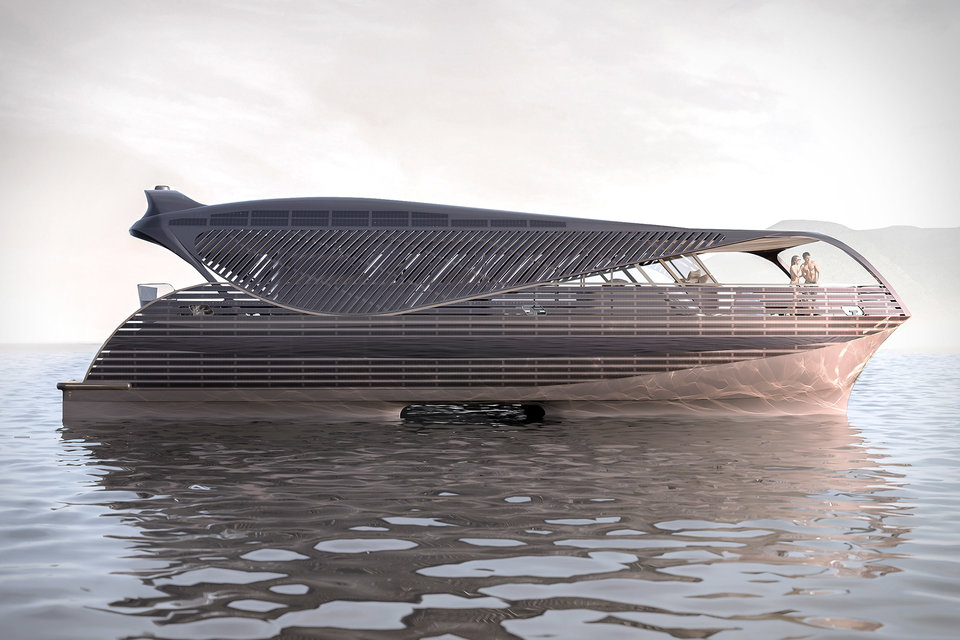 SolarImpact Electric Yacht | Uncrate