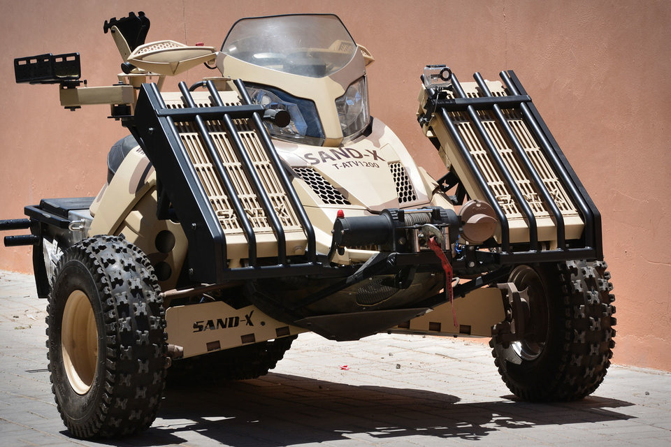 Sand-X Military ATV | Uncrate