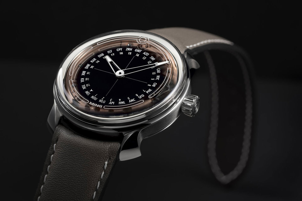 Ming 19.02 Worldtimer Watch | Uncrate