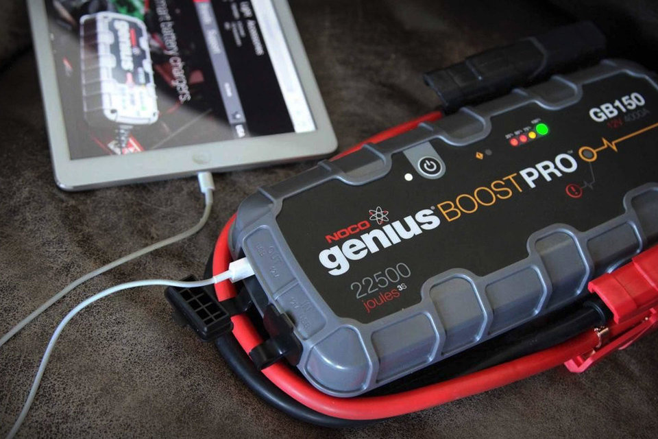 Noco Genius Boost Pro Jump Starter | Uncrate