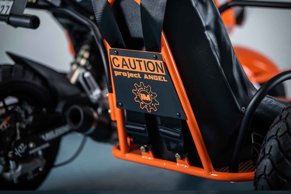 Industrial Moto Project Angel Honda Grom Motorcycle | Uncrate