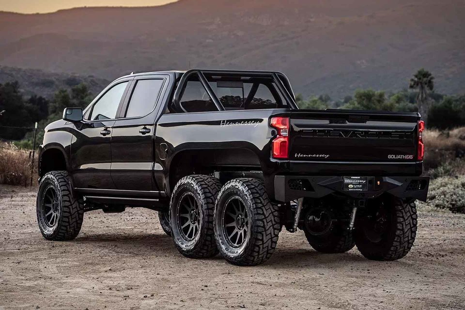 Hennessey Goliath 6×6 Chevrolet Silverado Truck | Uncrate