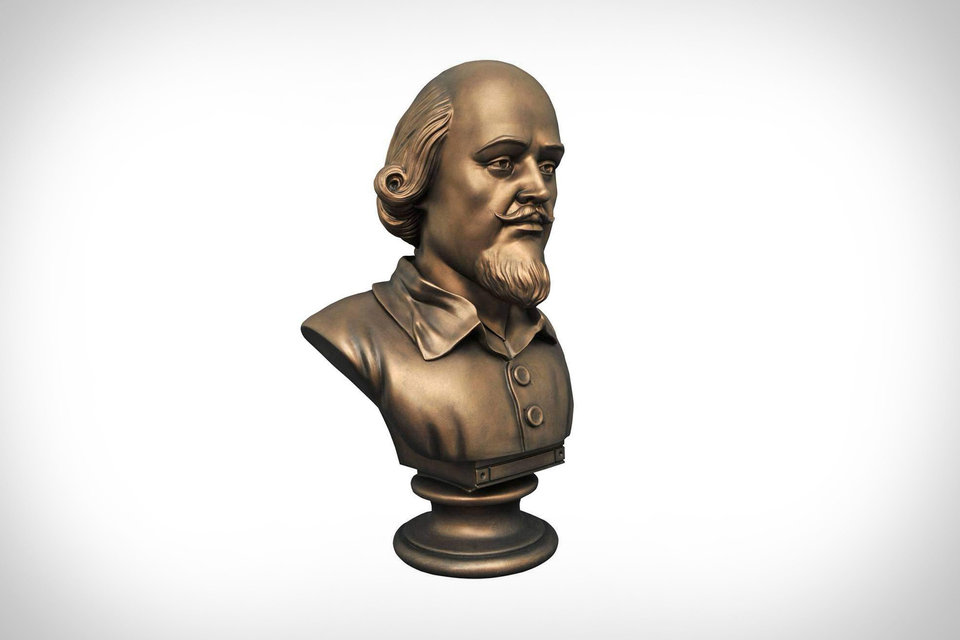 Batman Shakespeare Bust Switch | Uncrate
