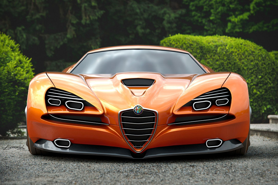 Alfa Romeo Montreal Vision GT Concept | Uncrate