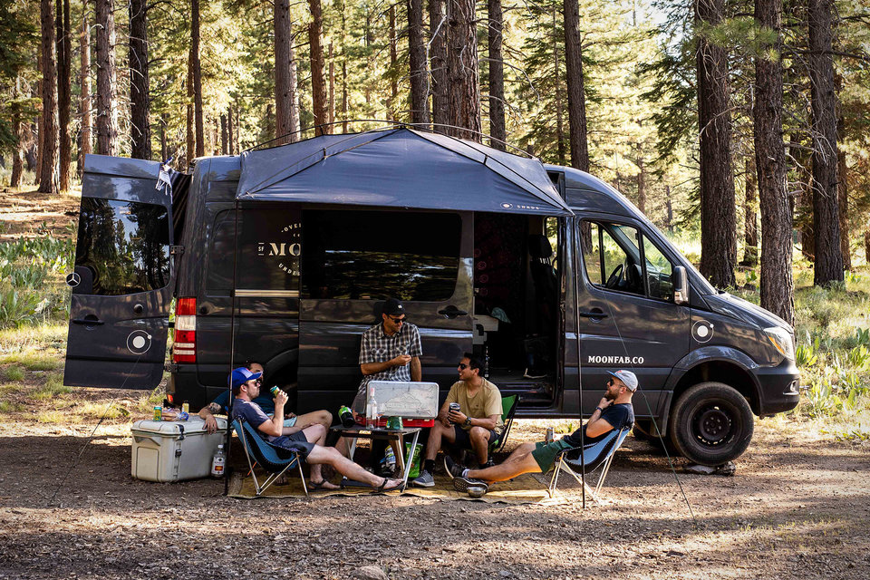 MoonShade Portable Awning | Uncrate