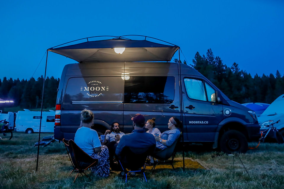 MoonShade Portable Awning | Uncrate
