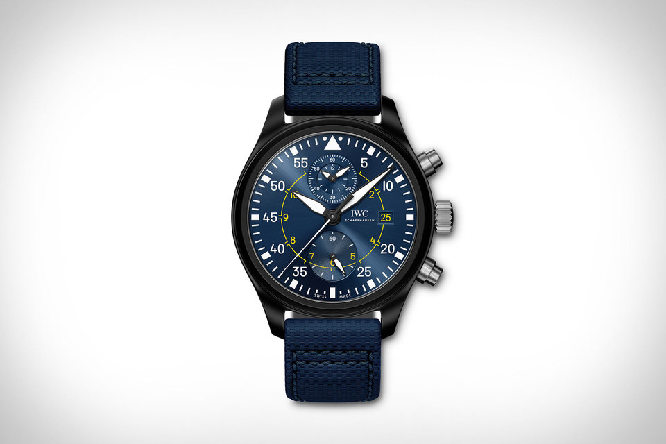 IWC Blue Angels Chronograph Pilot's Watch | Uncrate
