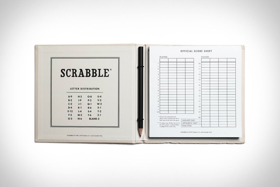 Scrabble Deluxe Edition | Uncrate