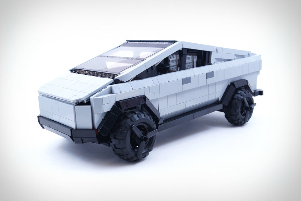 Lego Tesla Cybertruck Concept | Uncrate