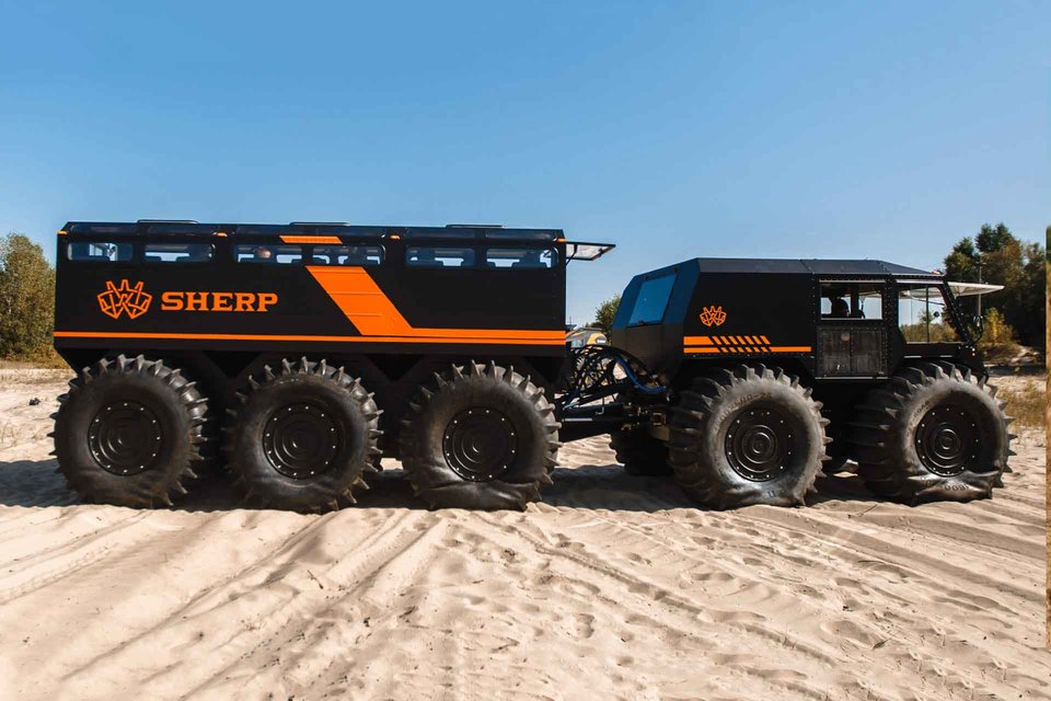 Sherp The Ark 22-Person ATV | Uncrate