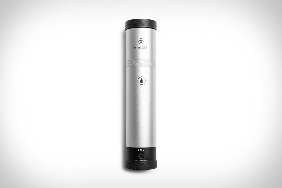 VSSL Flashlight Flask | Uncrate