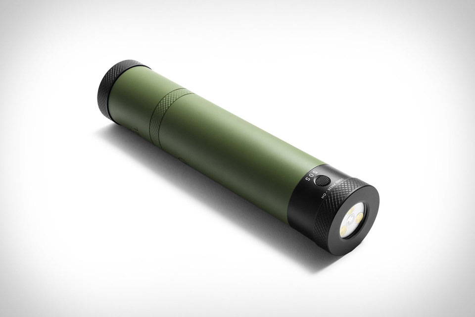 VSSL Flashlight Flask | Uncrate
