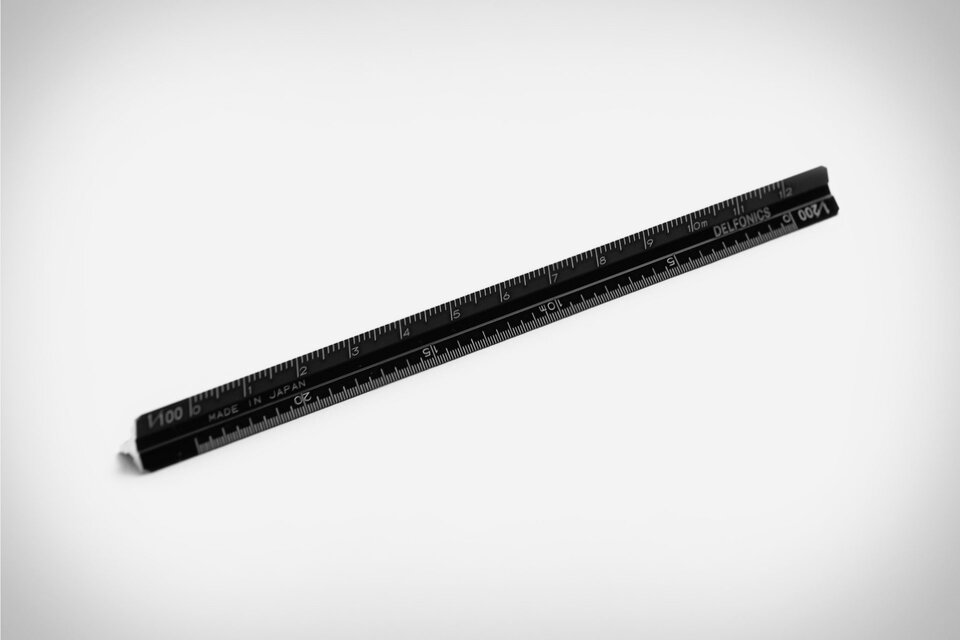 Delfonics 3-Sided Ruler | Uncrate