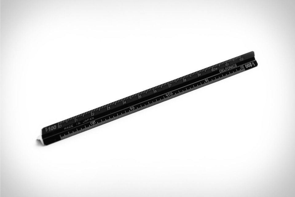 Delfonics 3-Sided Ruler | Uncrate