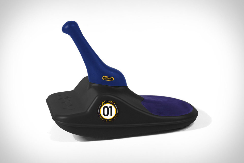 Zipfy Freestyle Luge Snow Sled | Uncrate