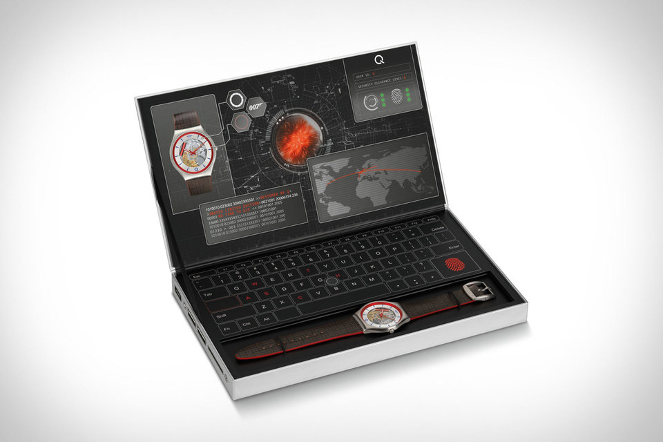 Swatch x 007 Q Watch | Uncrate