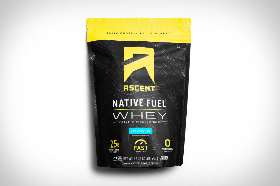 Ascent Native Fuel Whey Protein | Uncrate