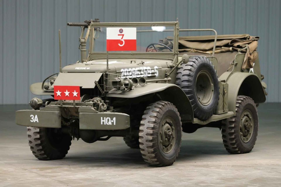 Voiture de commande du général Patton Dodge WC57 | Uncrate