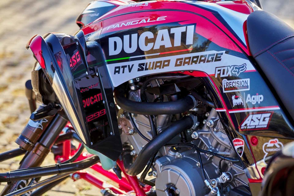 ASG Yamaha Raptor Ducati Panigale ATV | Uncrate