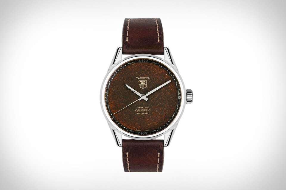 Bamford x Black Badger Tag Heuer Coffee Watch | Uncrate