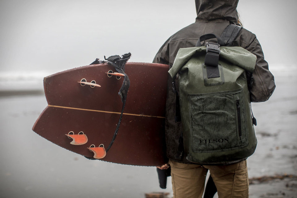Filson Dry Roll Top Backpack | Uncrate