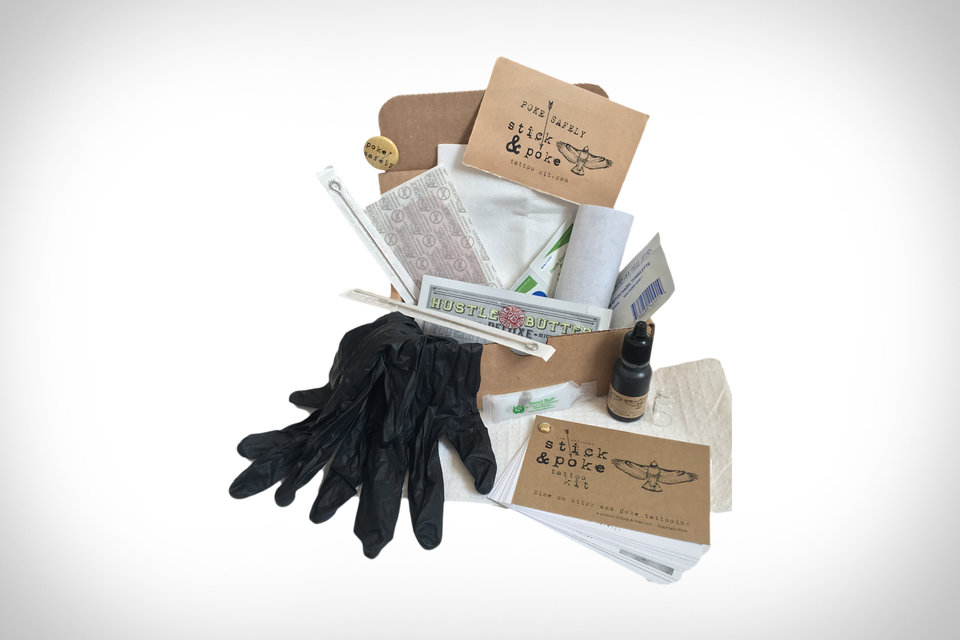 Stick and Poke Tattoo Kit | Uncrate