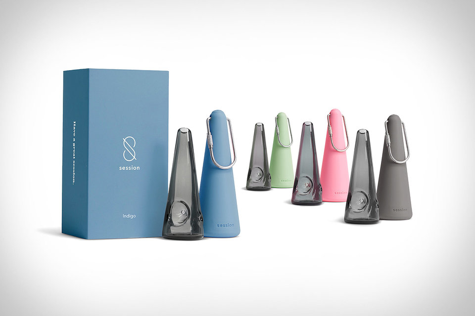 Session Goods Designer Glass Hand Pipe | Uncrate