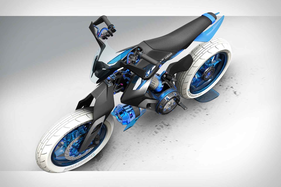Yamaha H20 XT Water-Powered Motorcycle Concept | Uncrate