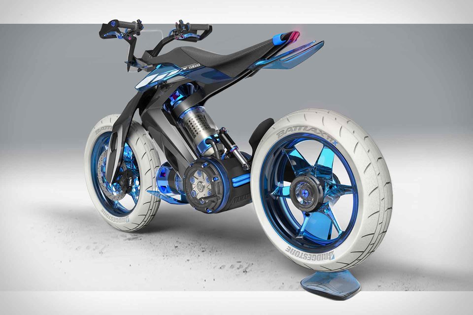 Yamaha H20 XT Water-Powered Motorcycle Concept | Uncrate