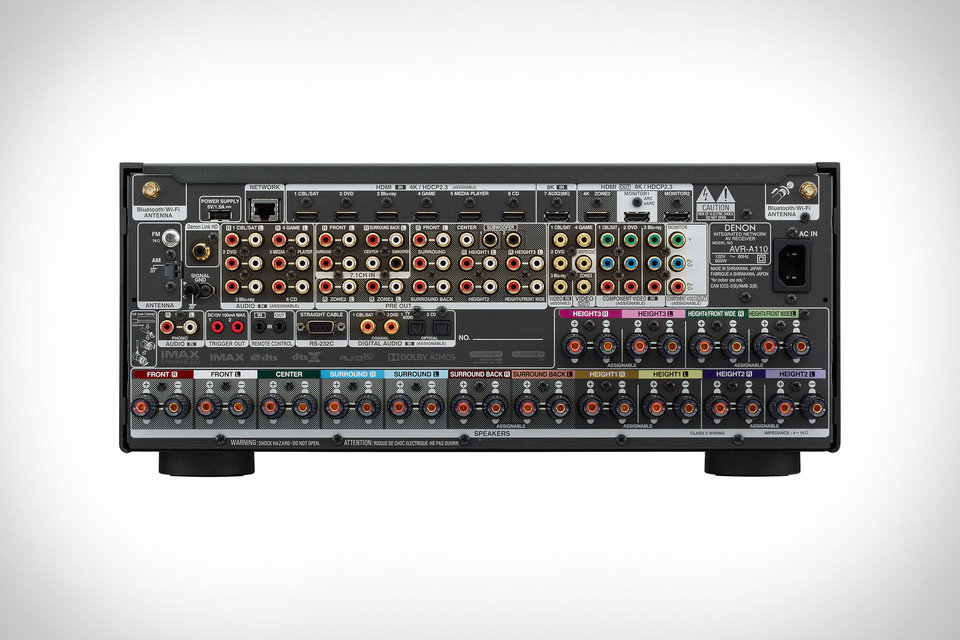 Denon AVR-A110 8K AV Receiver | Uncrate