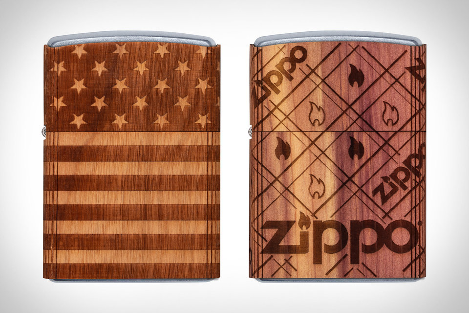 Zippo x Woodchuck Lighters | Uncrate