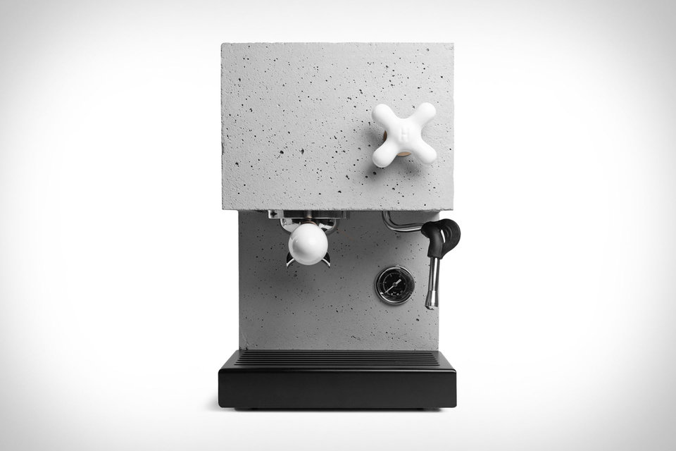 Anza Concrete Espresso Machine | Uncrate