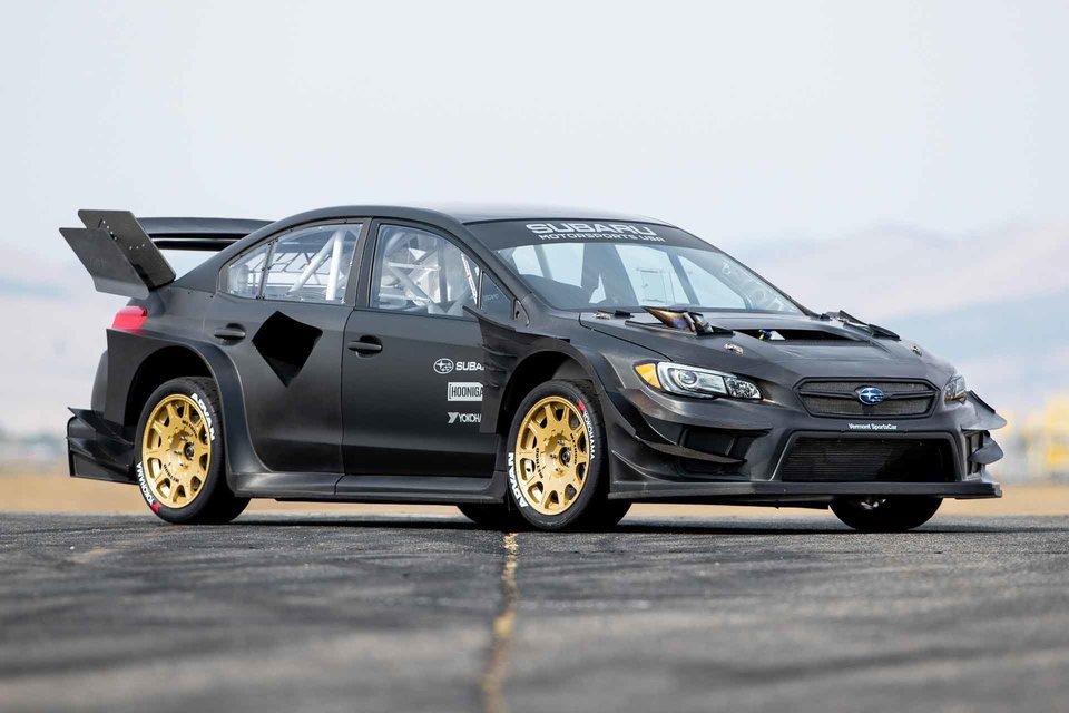 Travis Pastrana's Subaru Gymkhana STI Sedan | Uncrate