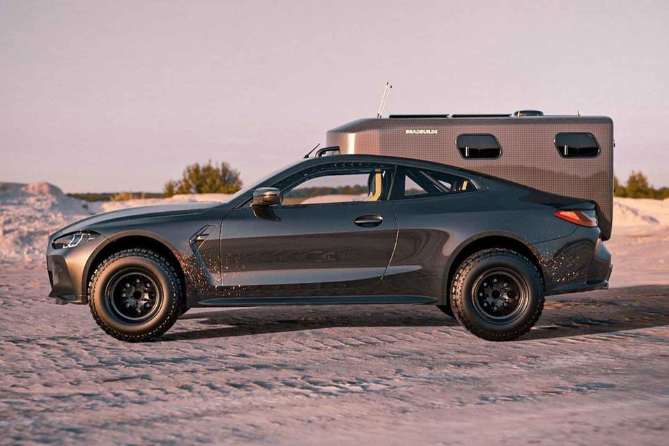 Brad Builds BMW M4 Camper | Uncrate