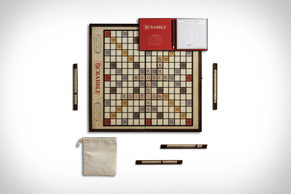 Scrabble Folding Edition | Uncrate
