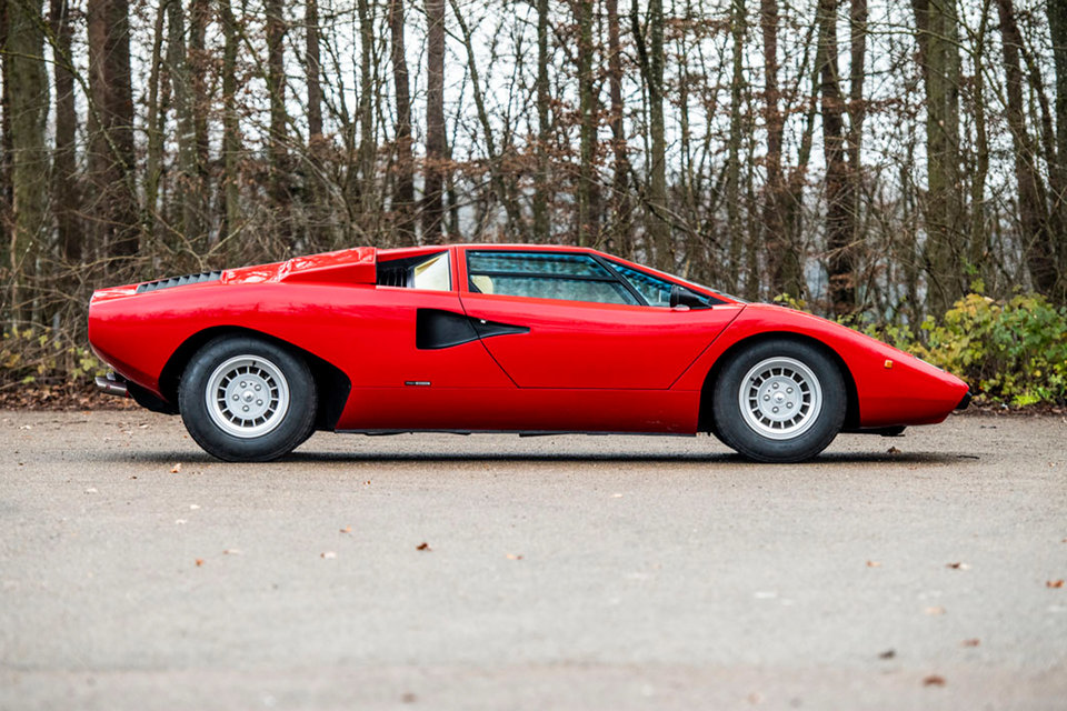 Rod Stewart's Lamborghini Countach LP400 Periscopio | Uncrate