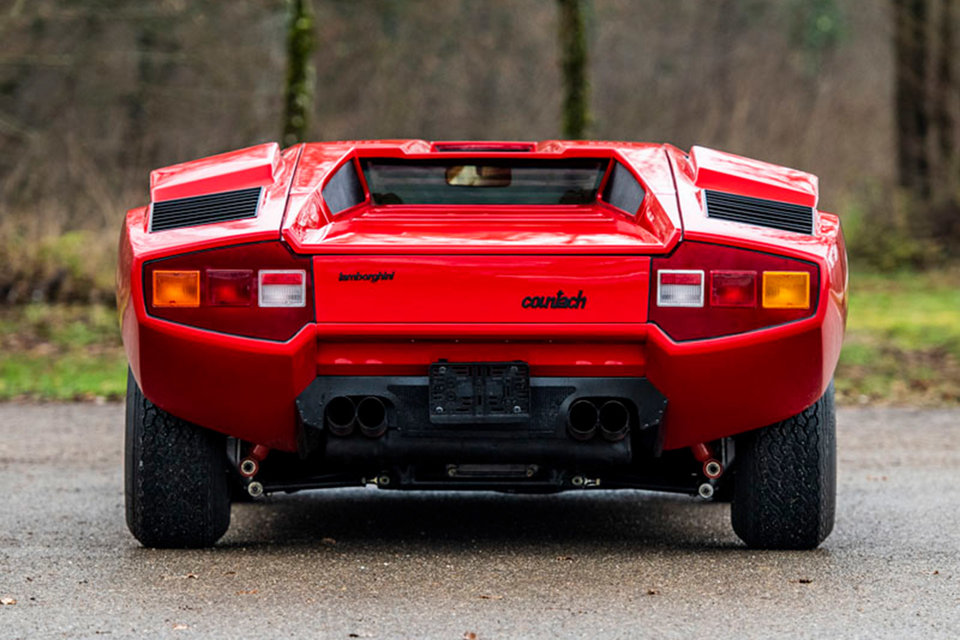 Rod Stewart's Lamborghini Countach LP400 Periscopio | Uncrate